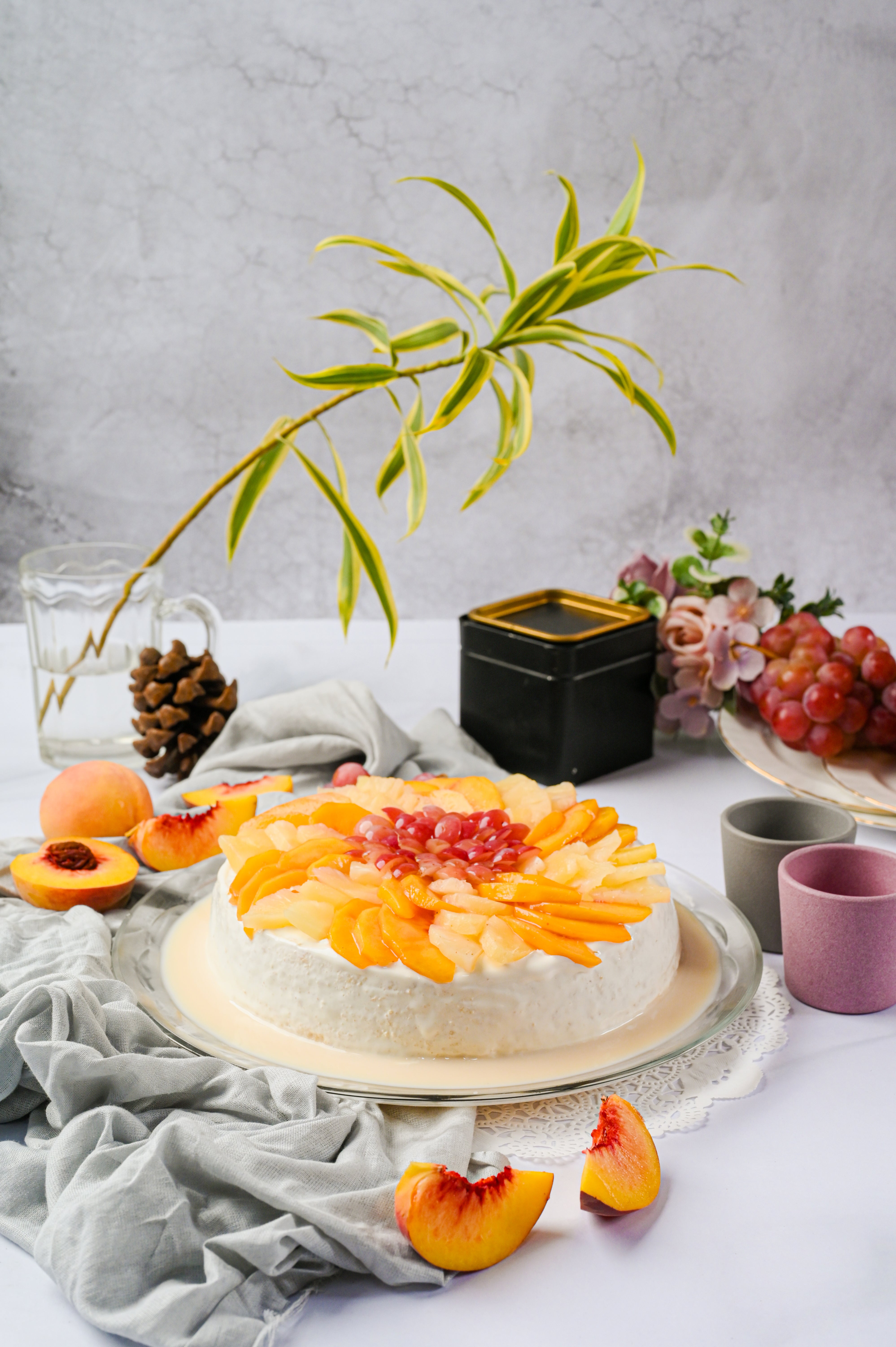 Mixfruit Three Milk Cake – Auntie Munaver's Dessert & Savory