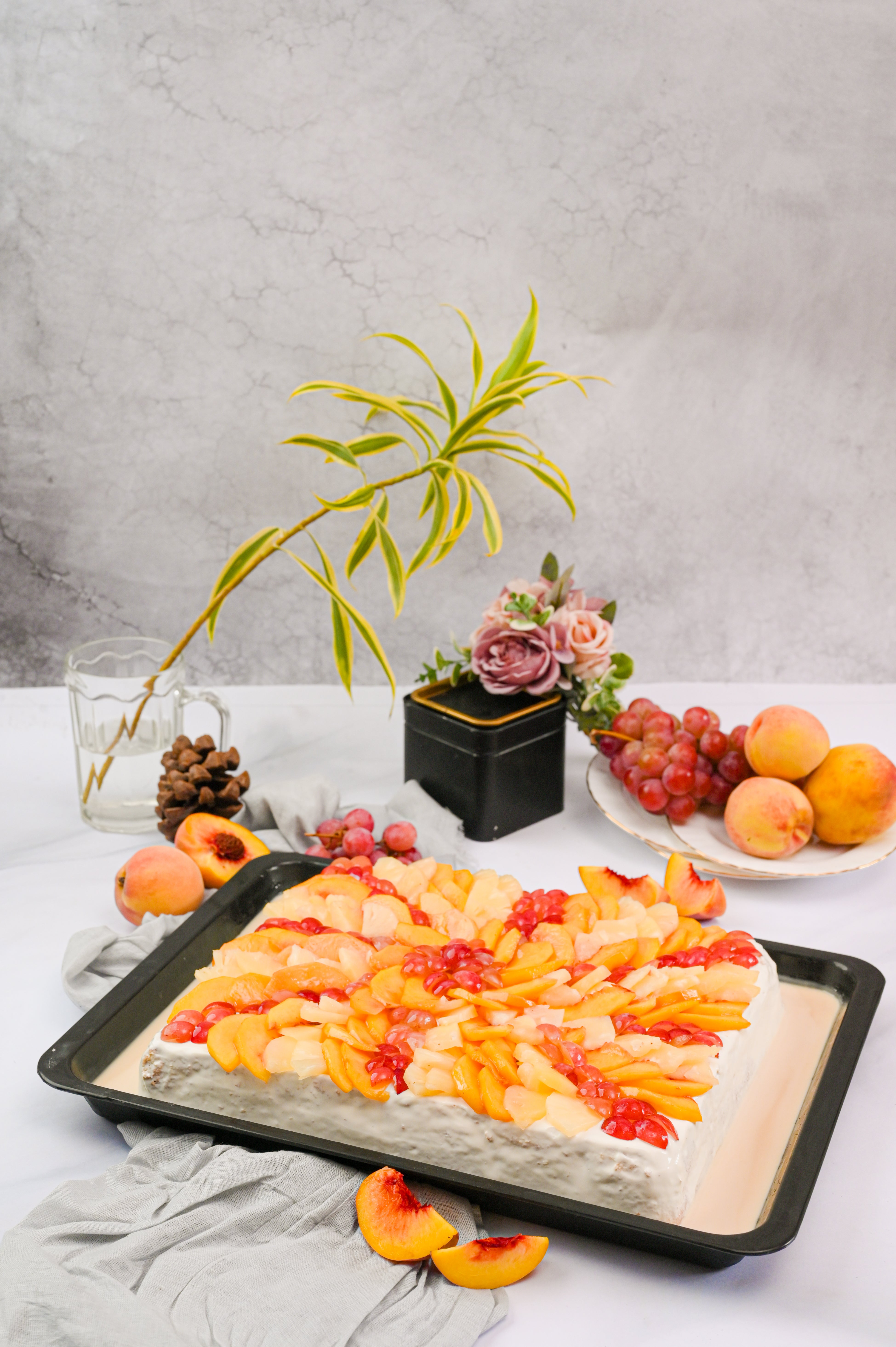 Large Mixfruit Three Milk Cake – Auntie Munaver's Dessert & Savory