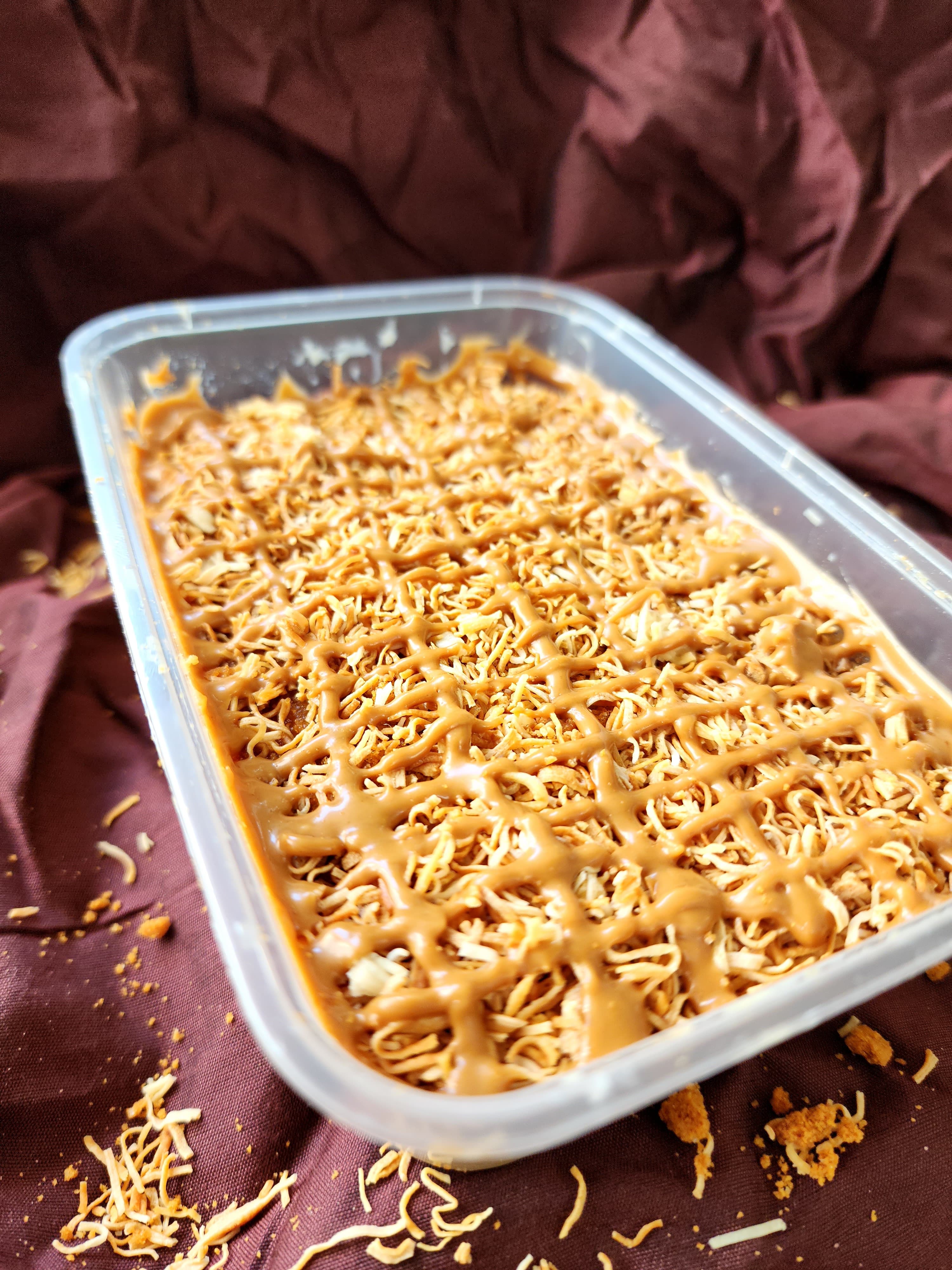 Dubai Kunafa Three milk Delight – Auntie Munaver's Dessert & Savory